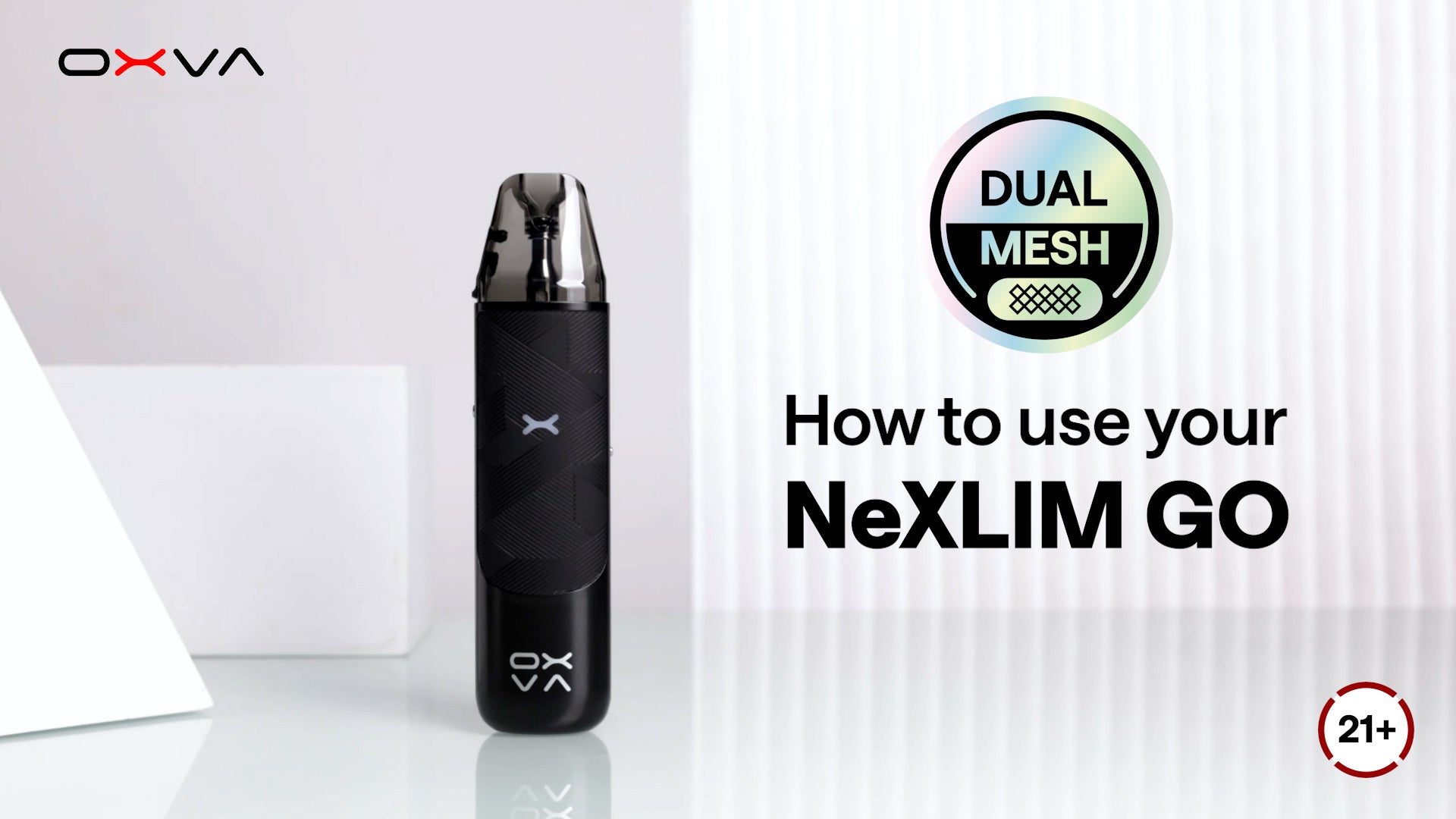 Cara Menggunakan OXVA NeXLIM GO Anda – OXVA.ID