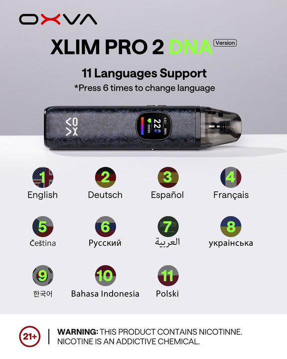 OXVA Xlim Pro 2 DNA 30W – OXVA.ID