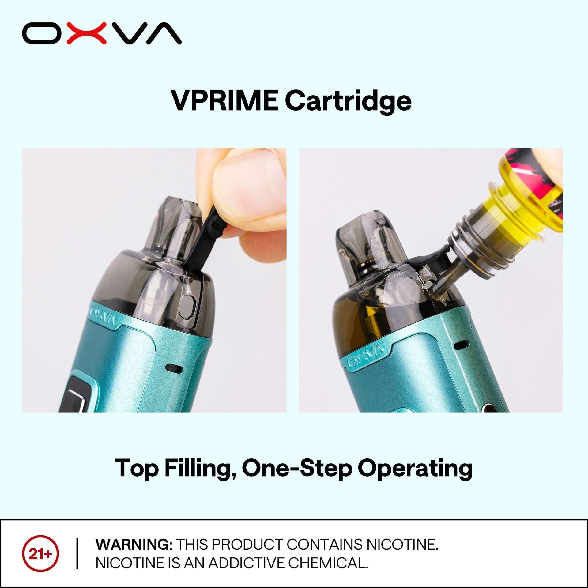 Kit Vape Pod OXVA VPRIME – OXVA.ID