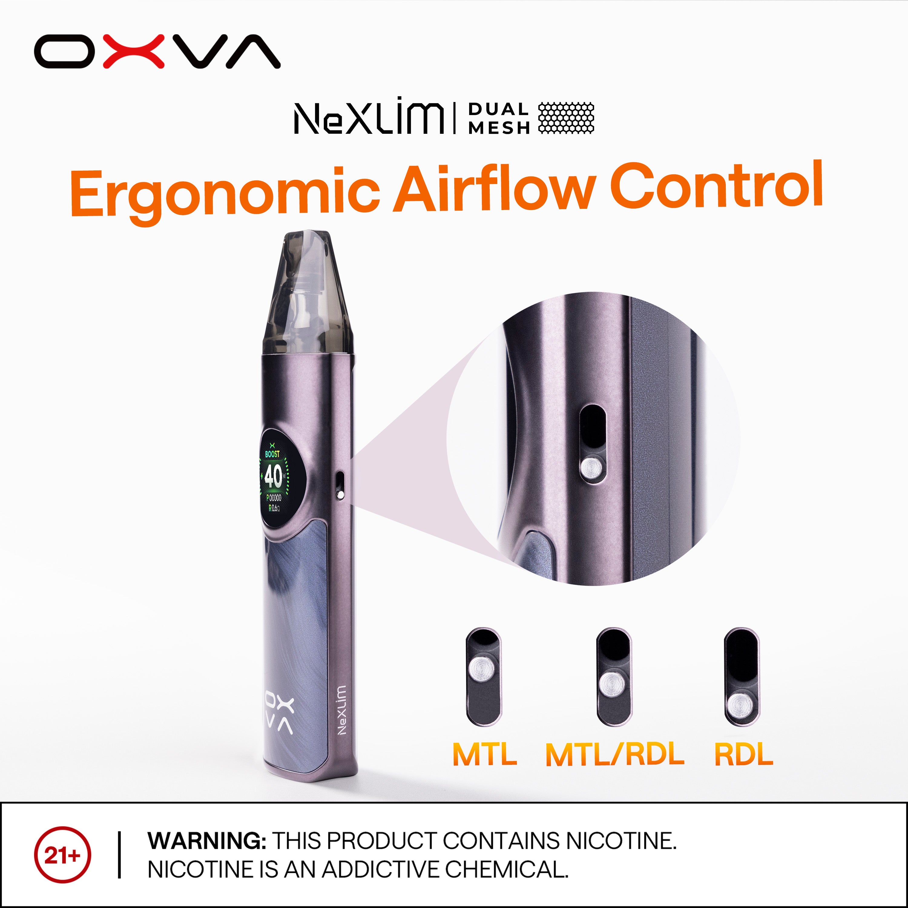 Kit Pod OXVA NeXLIM – OXVA.ID