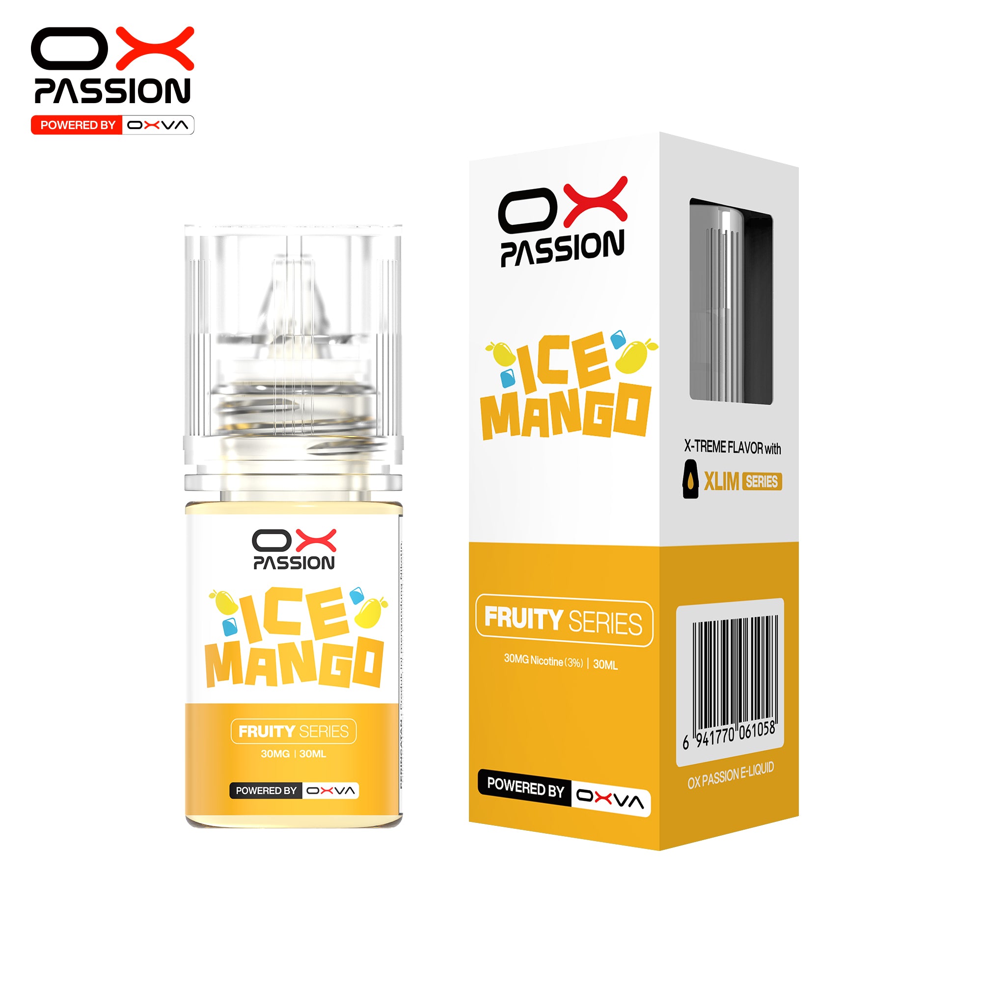 OX PASSION Ice Mango 30ML – OXVA.ID