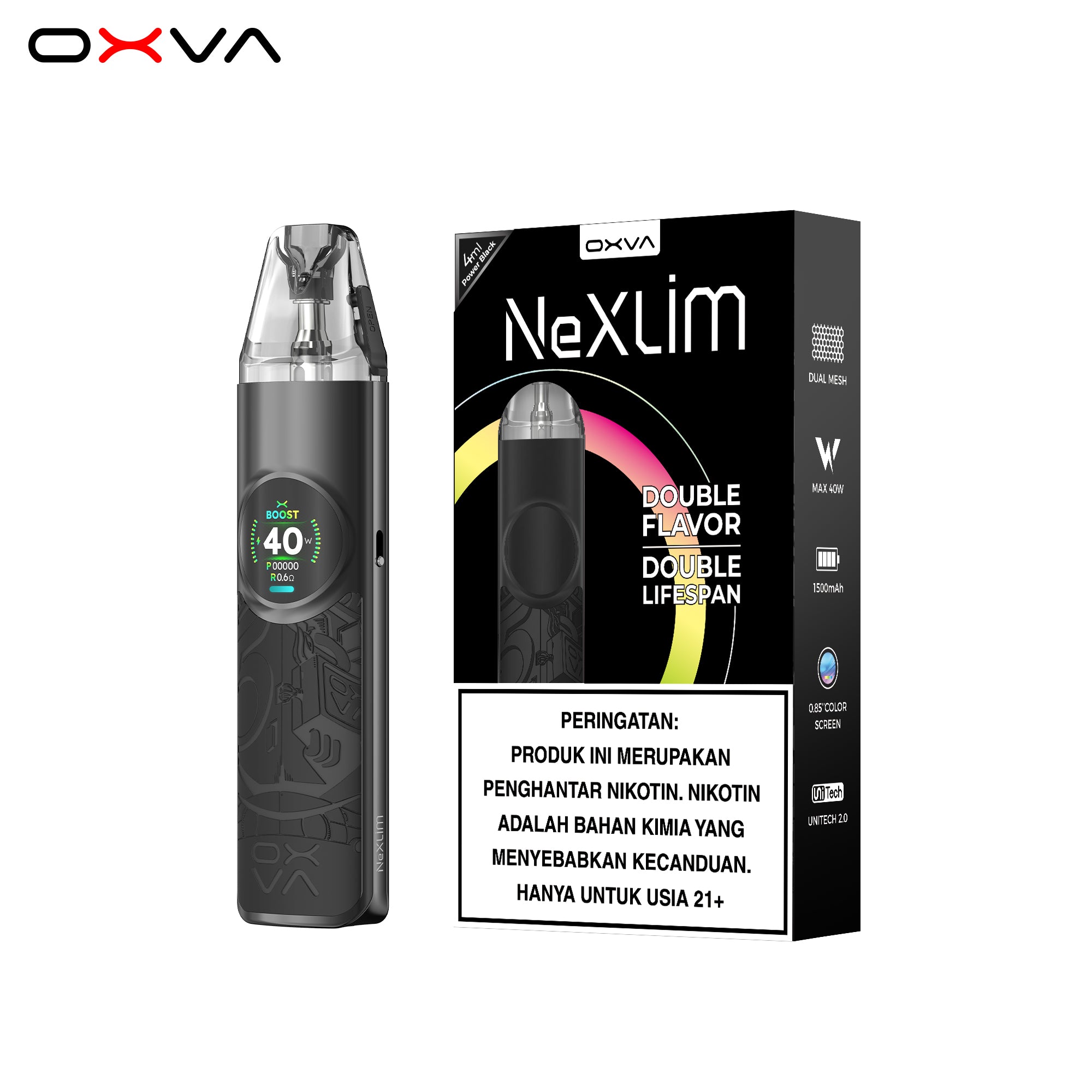 Kit Pod OXVA NeXLIM – OXVA.ID