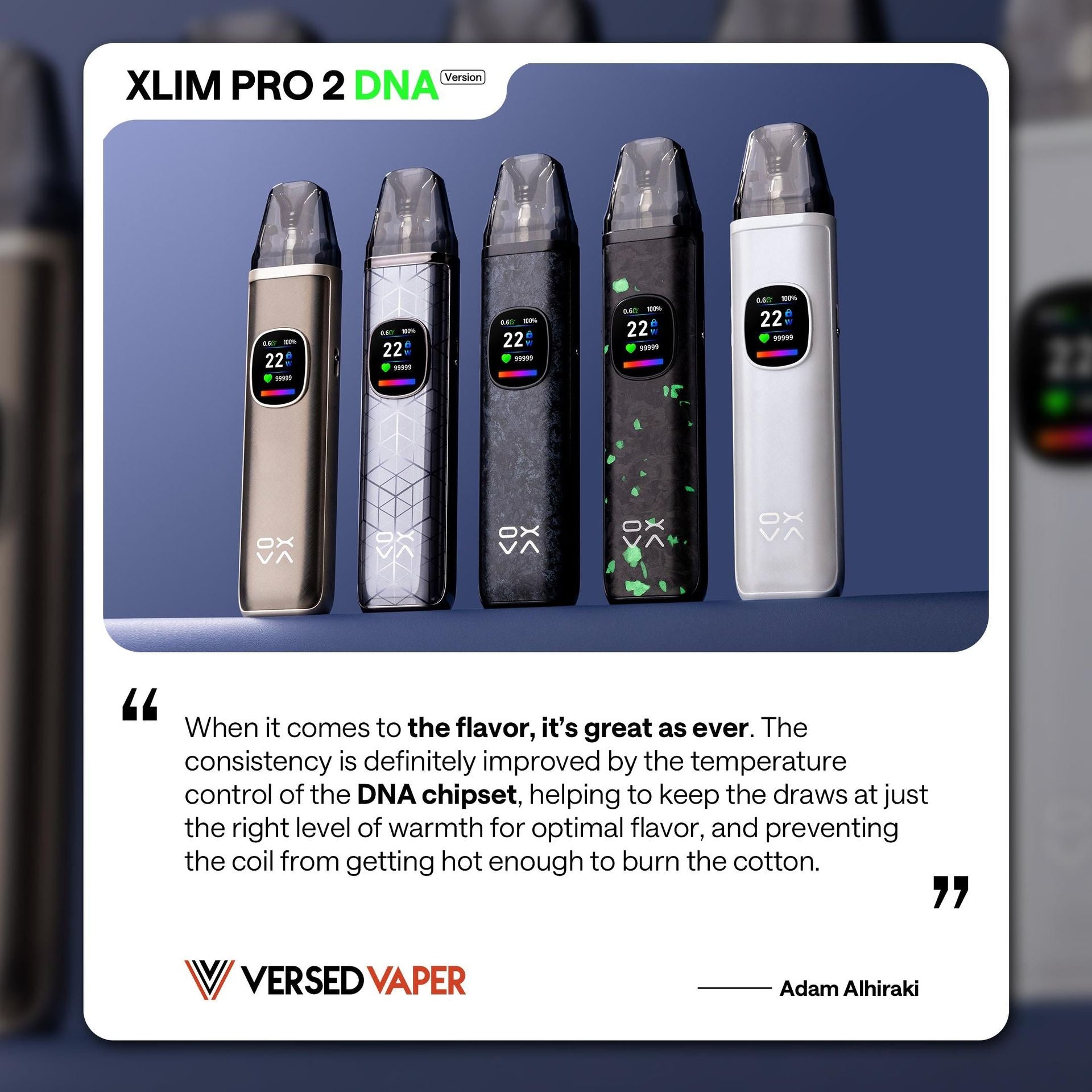 OXVA Xlim Pro 2 DNA 30W – OXVA.ID