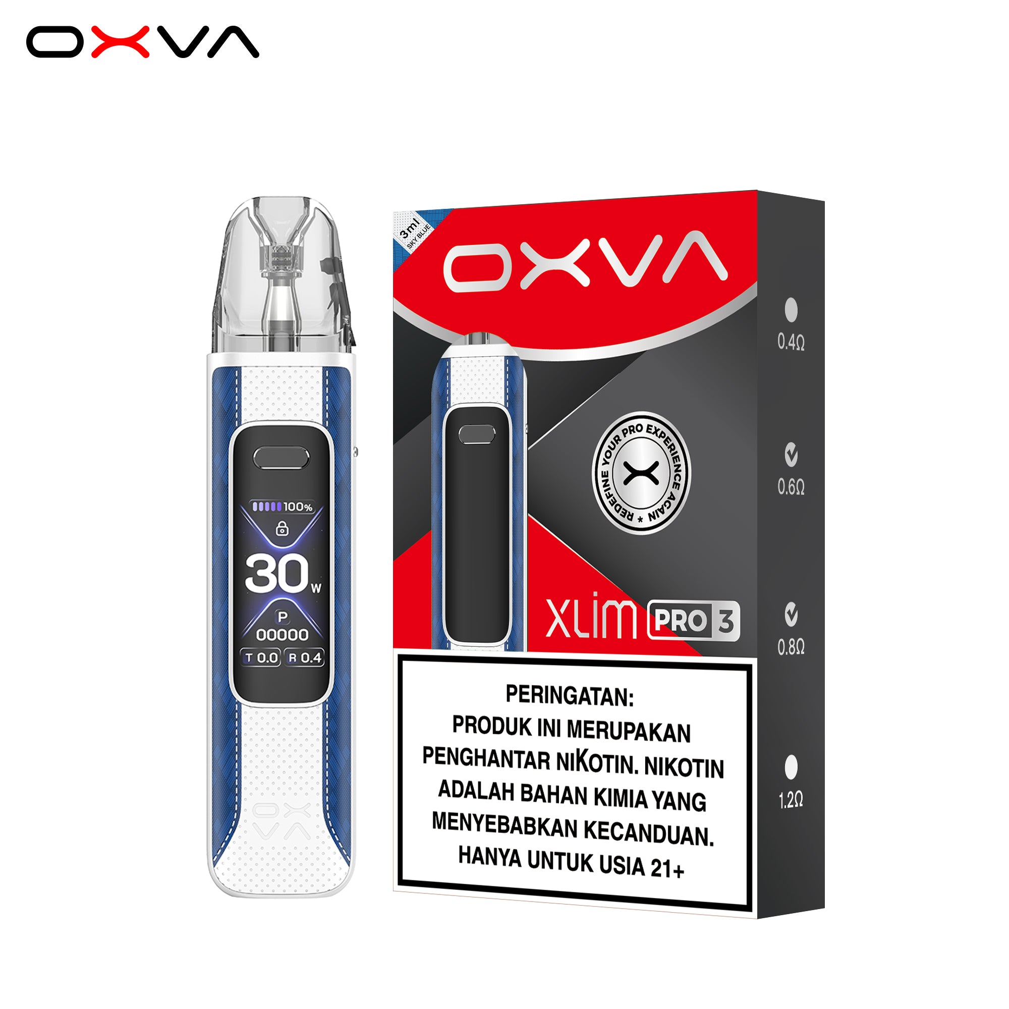 OXVA XLIM Pro 3 – OXVA.ID